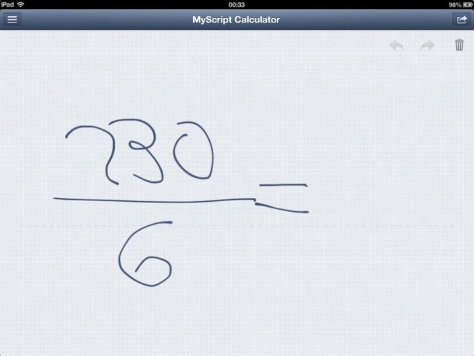 MyScript Calculator - YouTube