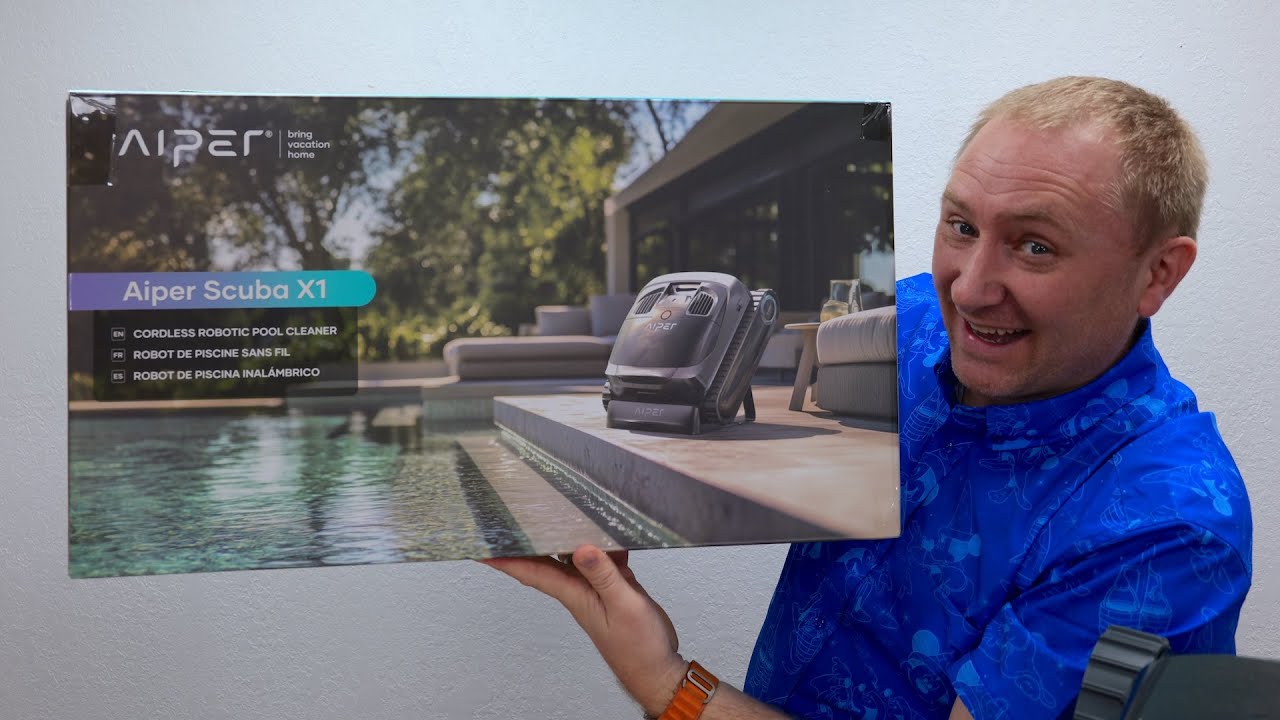 Aiper Scuba X1 Unboxing & App Setup - YouTube