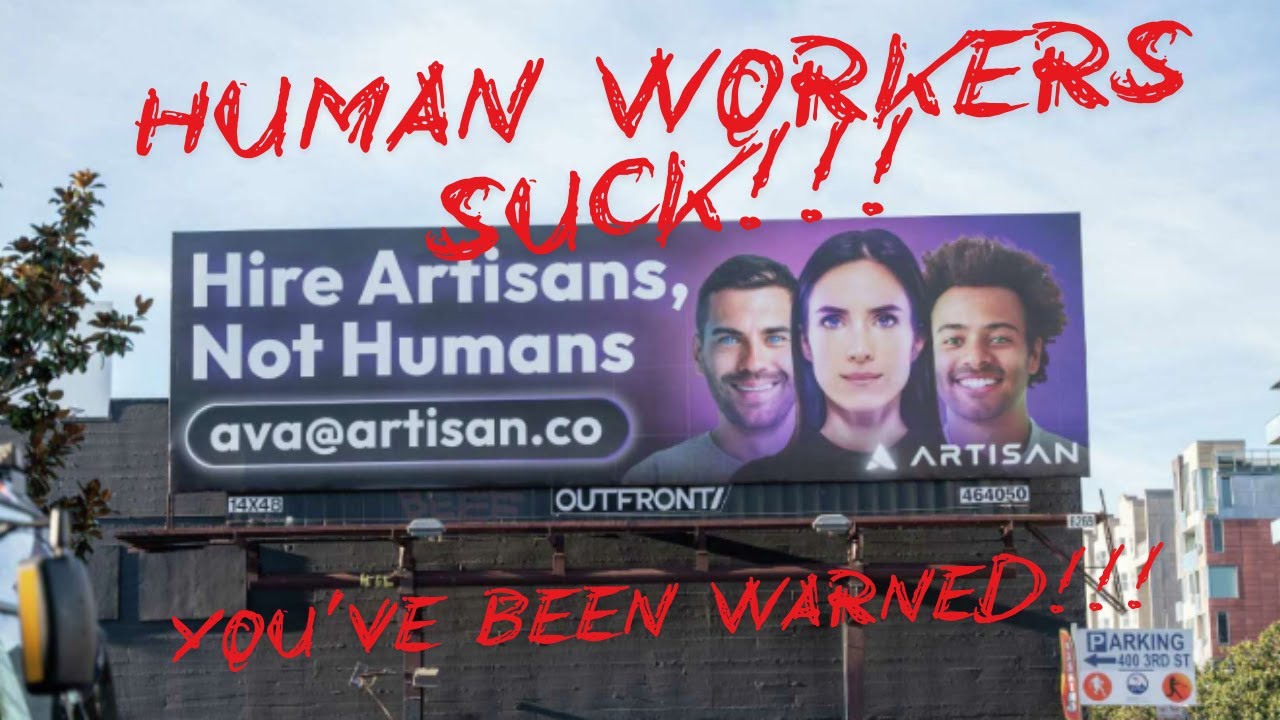 Stop hiring Humans! Artisan Ai Agent shows us what 2025 will be made of ...