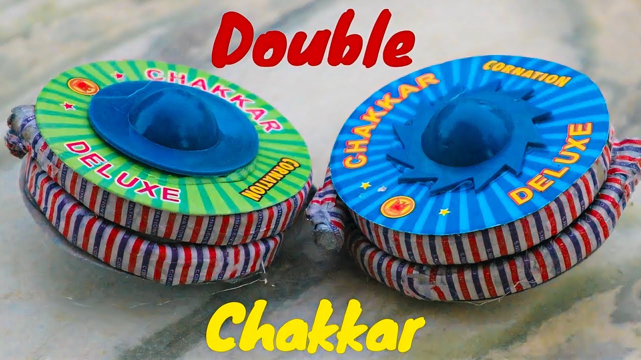 Making a DOUBLE CHAKKAR || दो दिवाली चाकरी एक साथ जलाया 😱 - YouTube