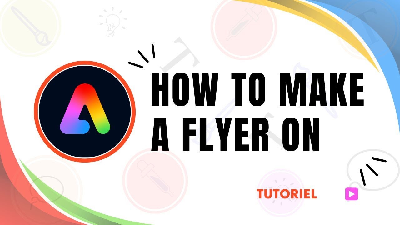 How to make a flyer on Adobe Express - YouTube