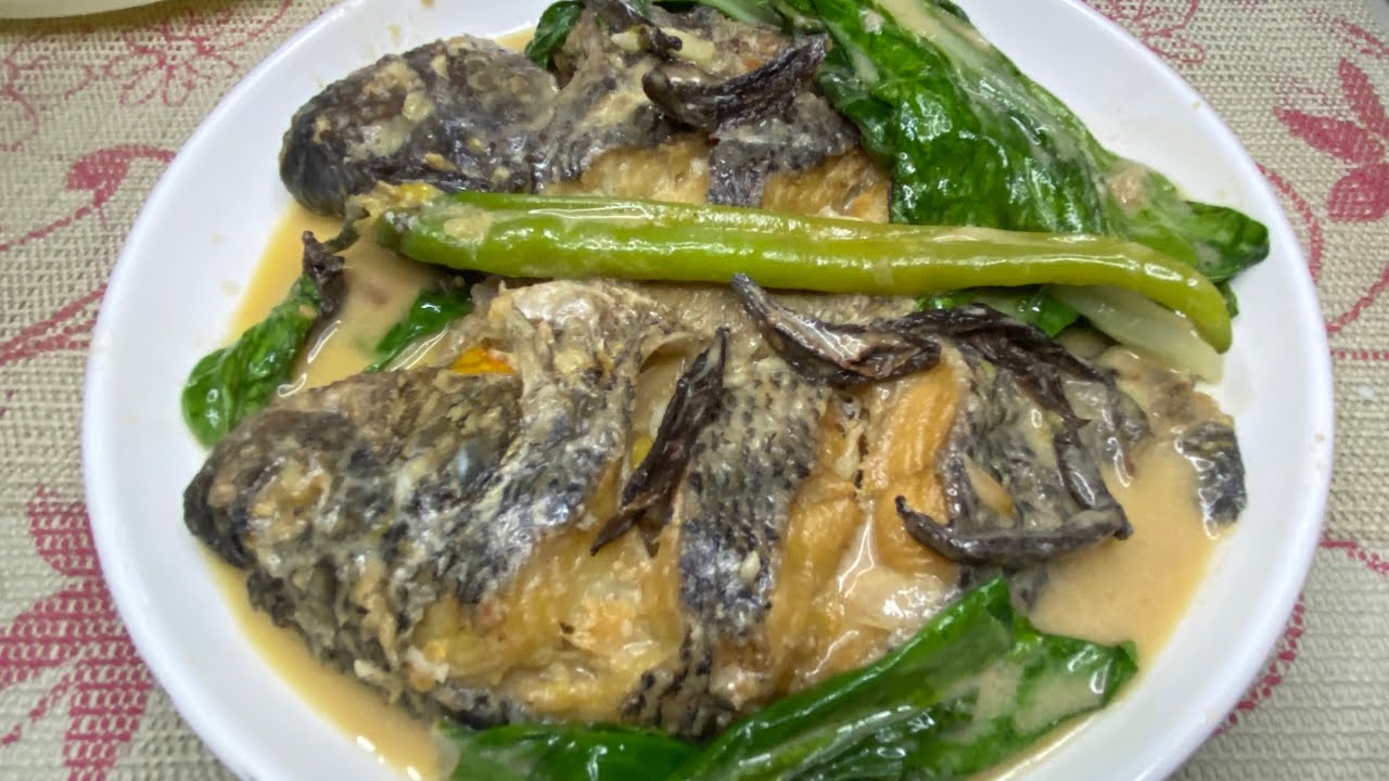 GINATAANG ISDA MAPAPA EXTRA RICE KA SA SARAP|GINATAANG TILAPIA|BICOL'S ...