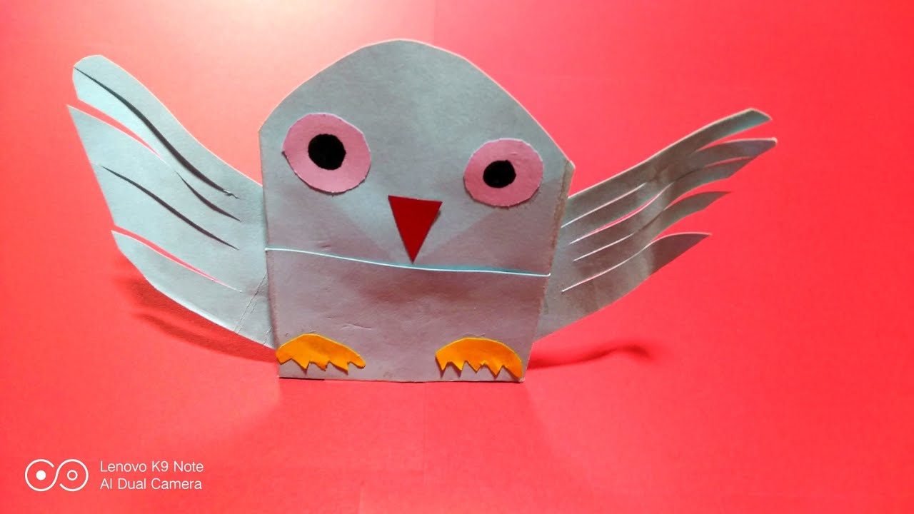 Paper Bird Making Tutorial How to Make bird with Paper - YouTube
