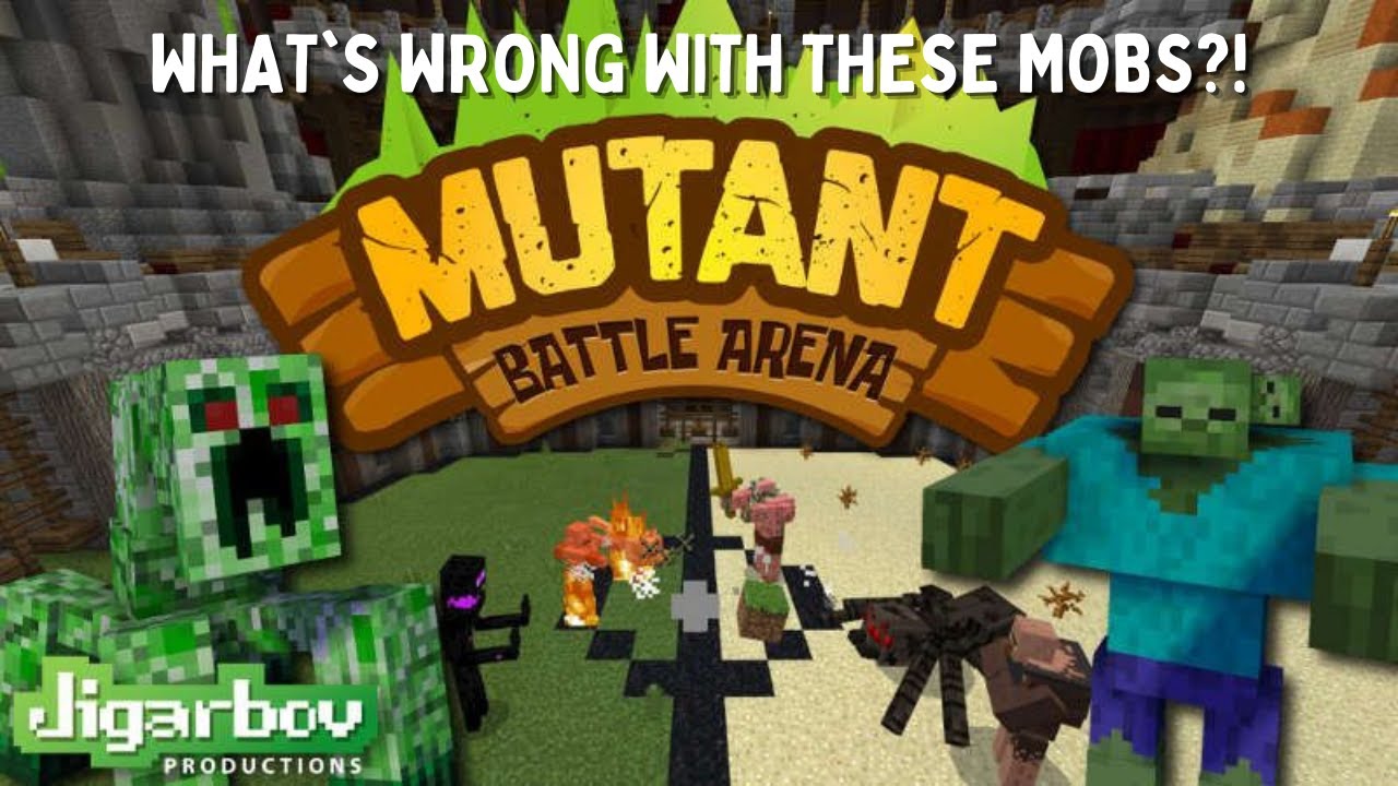 1v1 against mutant mobs?! - Minecraft Mutant Battle Arena - YouTube
