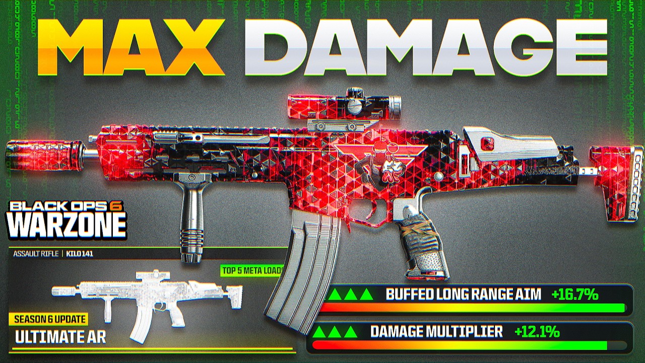 this *NEW* KILO 141 is the BEST GUN in WARZONE BO6 RIGHT NOW! (Best AR ...