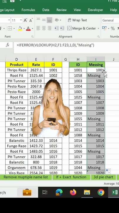 How to find missing numbers in Excel #howto #how #excel #exceltips #exceltech #tipsandtricks # ...