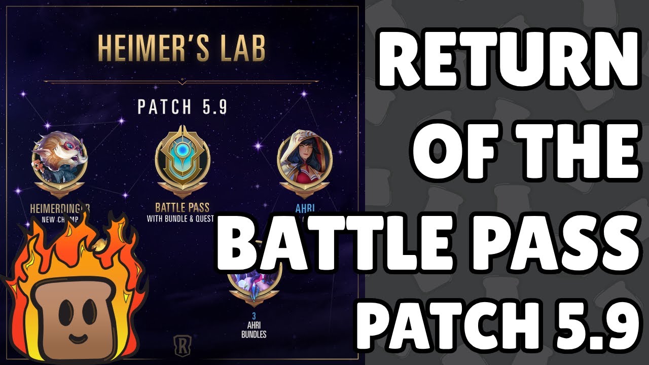 Return of The Battle Pass | Patch Notes 5.9.0 - YouTube