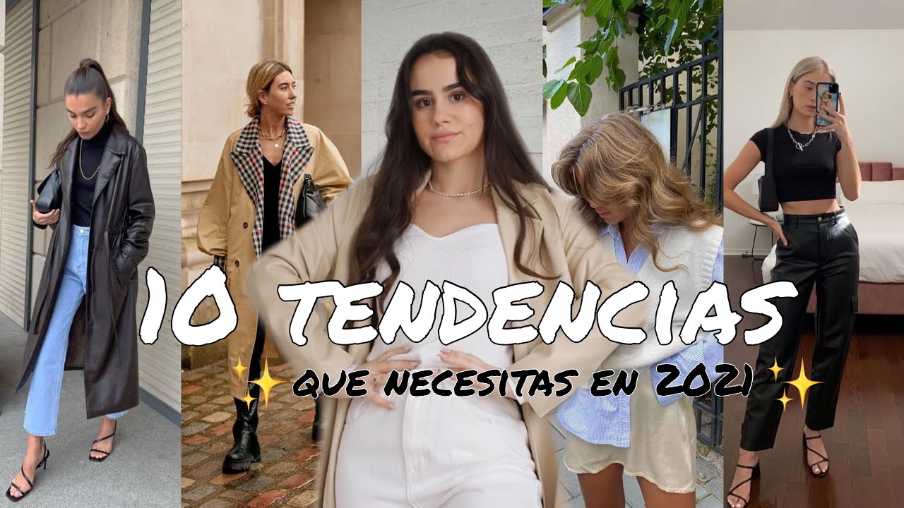 10 prendas fondo de armario y en tendencia 2021 - YouTube