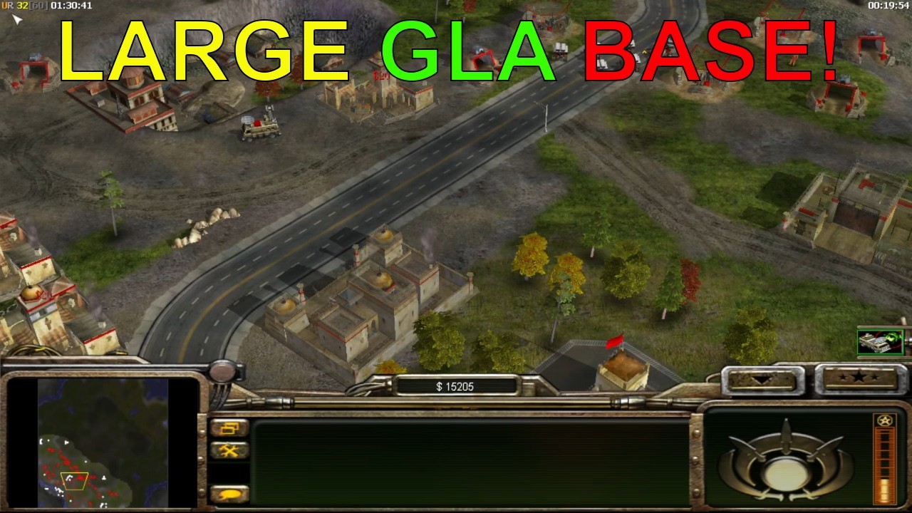 Building A Large GLA Base - C&C Generals Zero Hour - YouTube