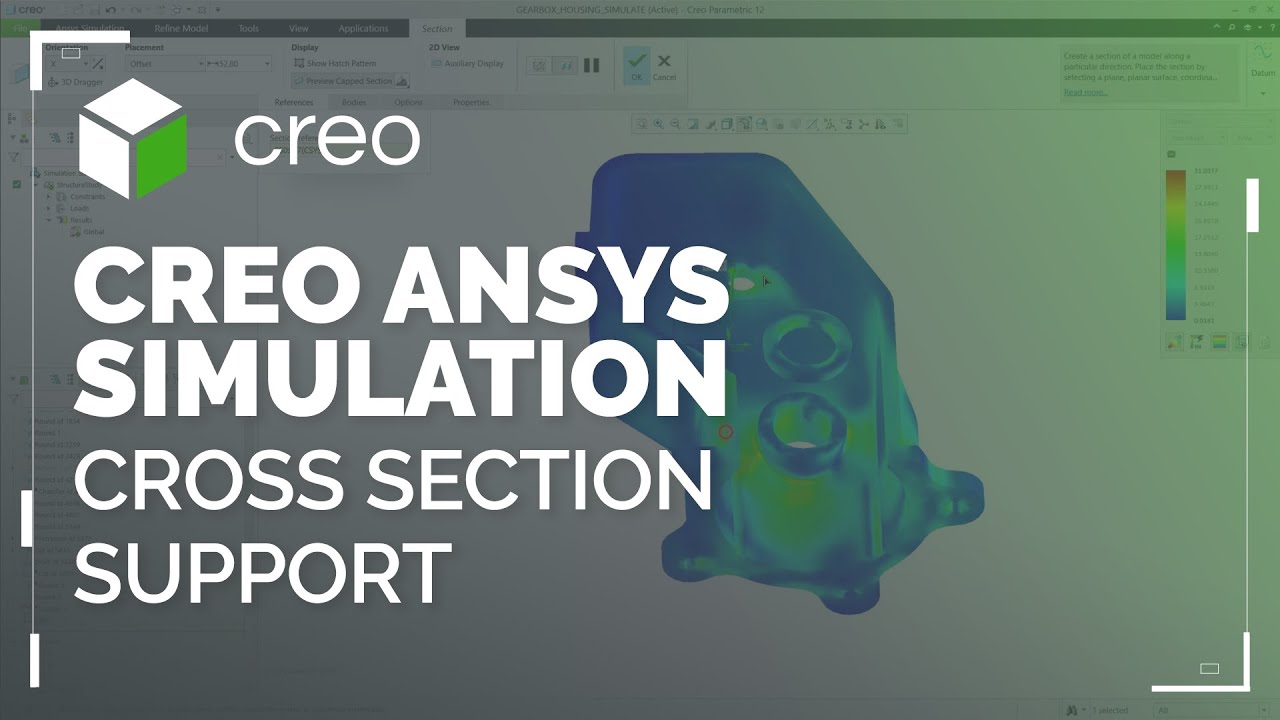 Cross Section Support for Contour Results in Creo Ansys Simulation ...