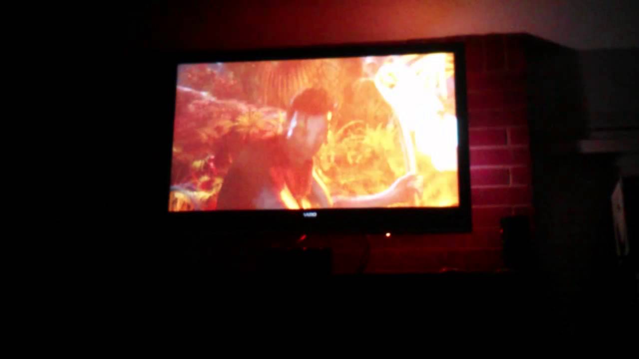 DIY tv ambient lighting test - YouTube