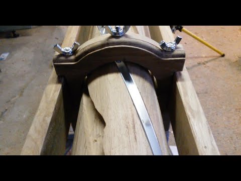 rifling bench build pt 4 fitting u profile to the twist groves - YouTube