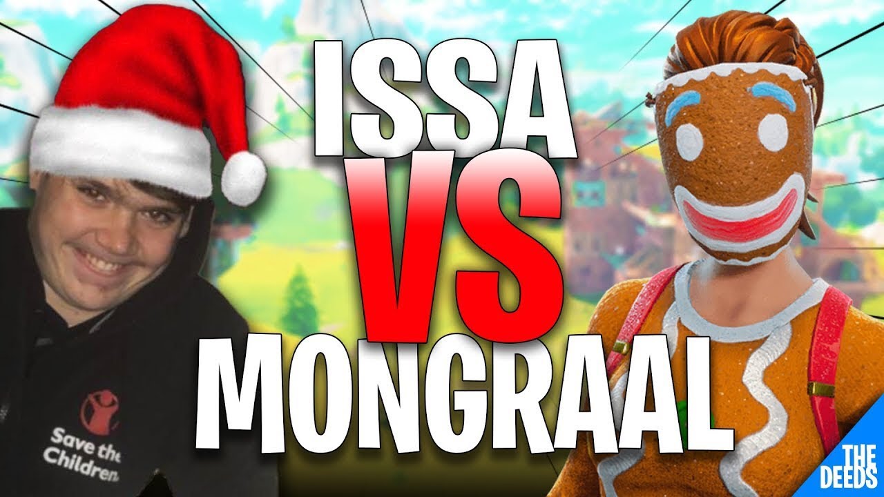 Secret_Mongraal VS Ghost Issa INSANE Build fight | With Handcam - YouTube