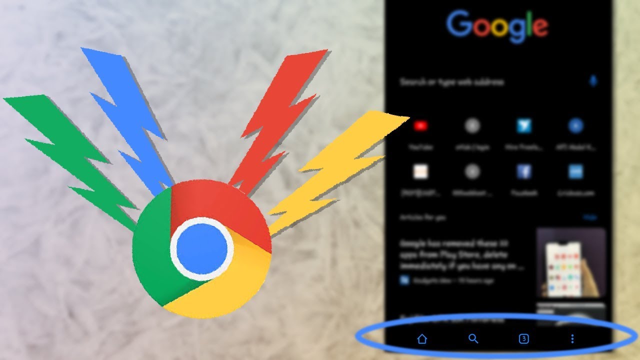 How to enable Google Chrome's New Bottom UI? All options at the bottom ...