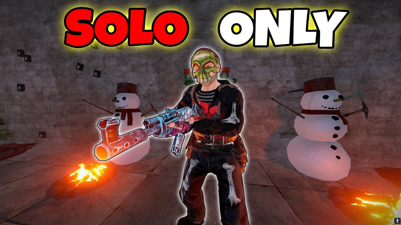 A 7000 Hour Solo Play's A Solo Only Server - Rust Console Edition - YouTube