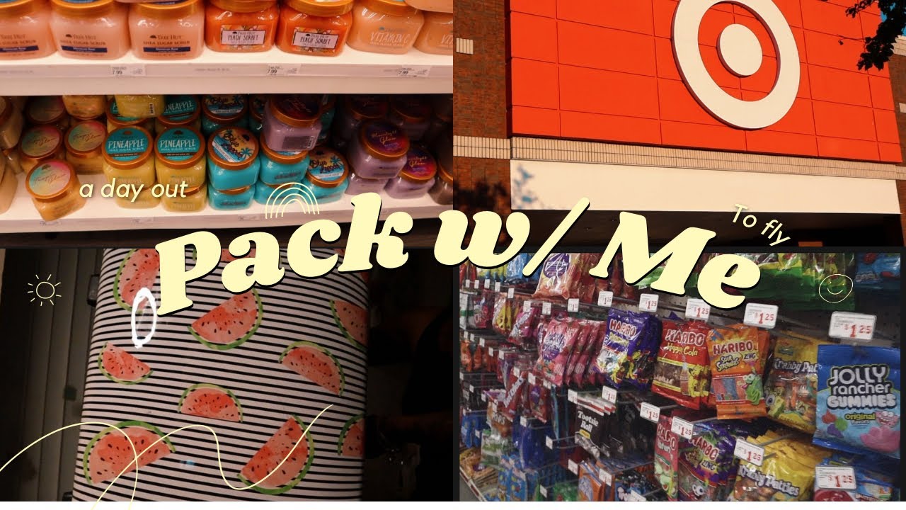 PACK WITH ME FOR VACATION!!🛫|| VEGAS TRIP 23’|| Target run,Snacks ...