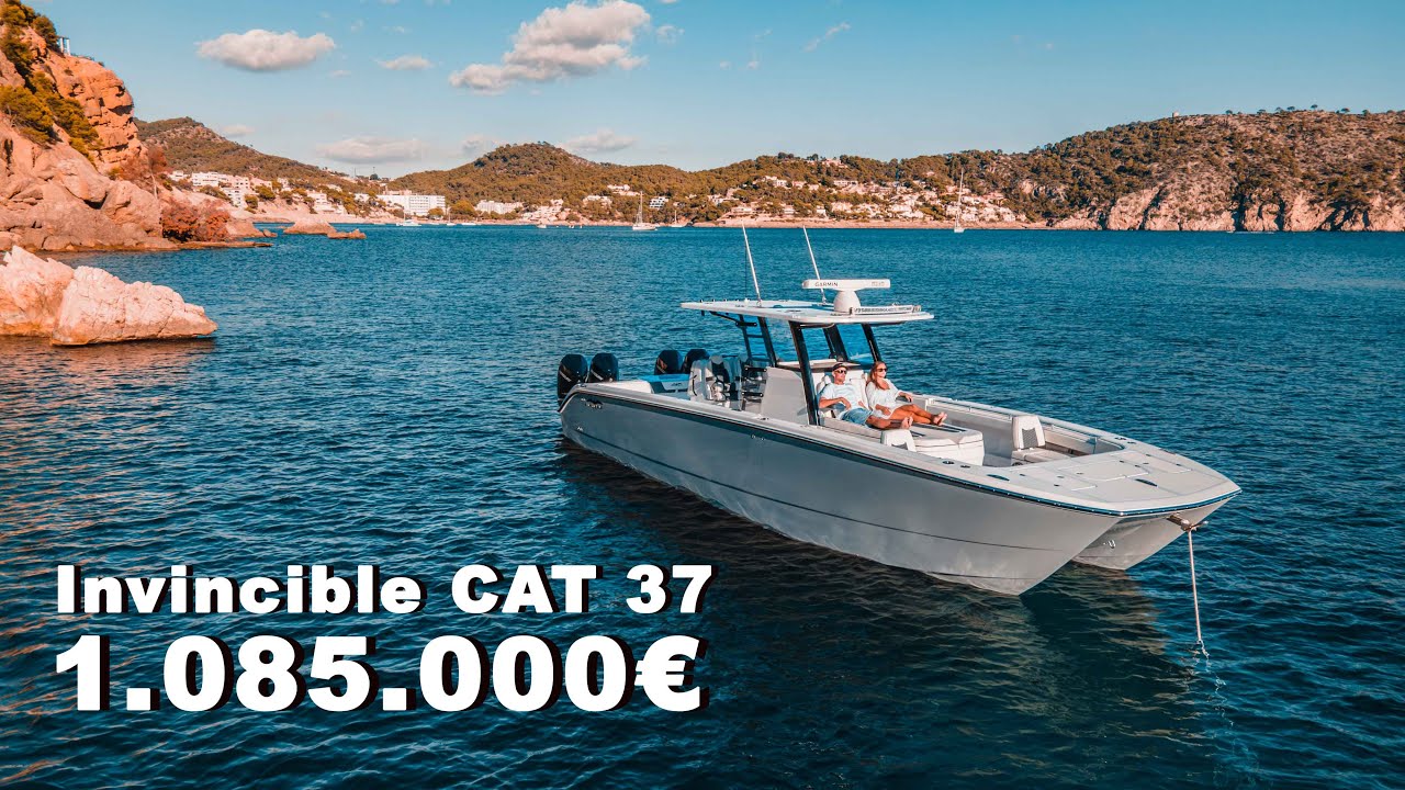 Invincible CAT 37 Commercial in Mallorca @InvincibleBoatCompany - YouTube