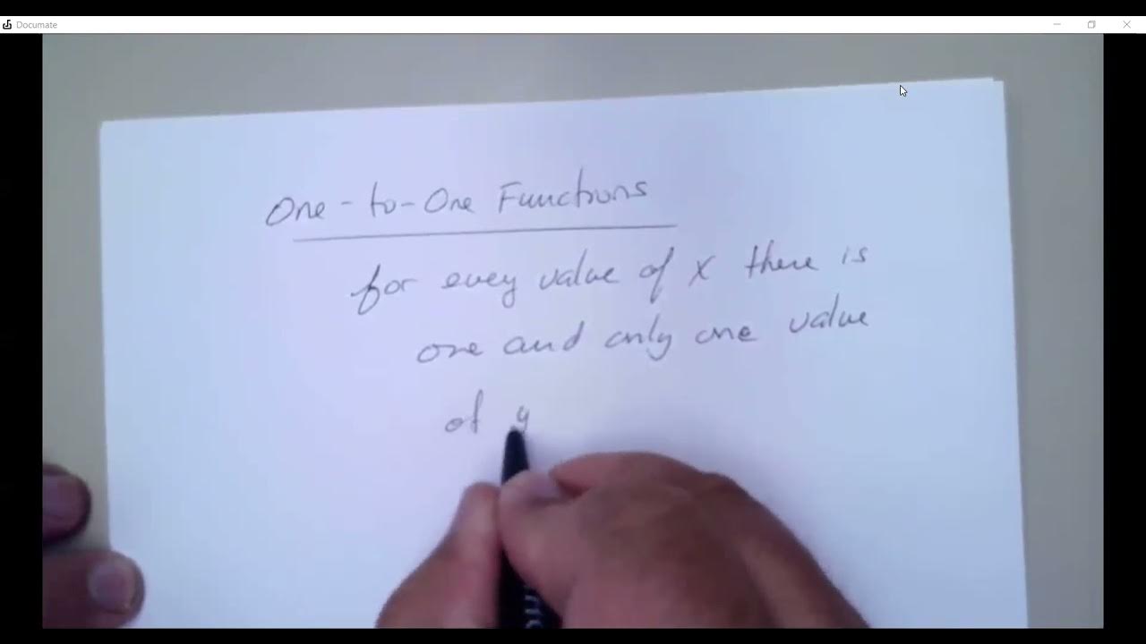 MATH 1314 S CH 5 SEC 1 Inverse Functions - YouTube