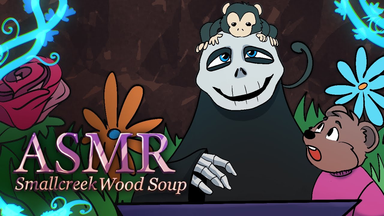 Wood Soup ASMR by Smallcreek Skullchef: Candlelit Wood Scrapes ...