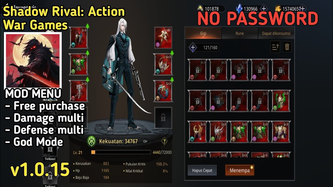 NEW UPDATE | Shadow Rival: Action War Games V1.0.15 | MOD GAME - YouTube