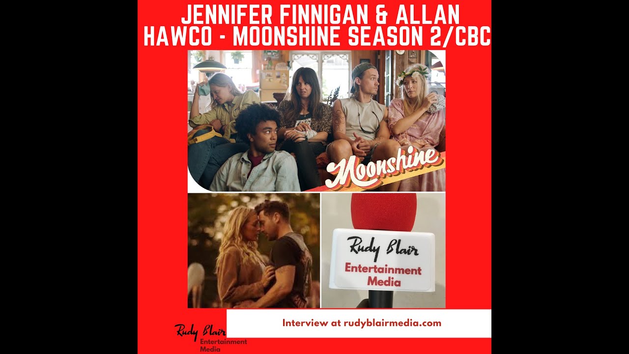 Interview w Actors Jennifer Finnigan & Allan Hawco on Moonshine Season ...