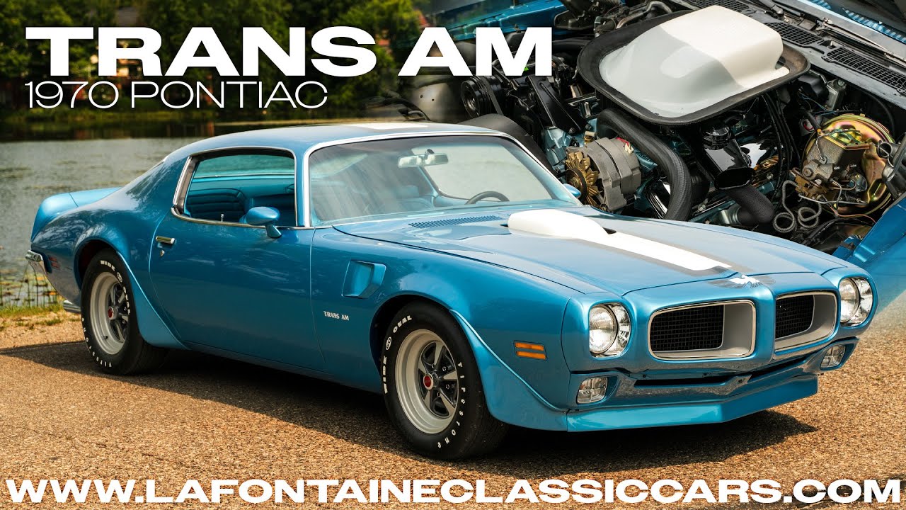 1970 Pontiac Firebird Trans Am Ram Air III | In Depth Tour w/ Driving ...