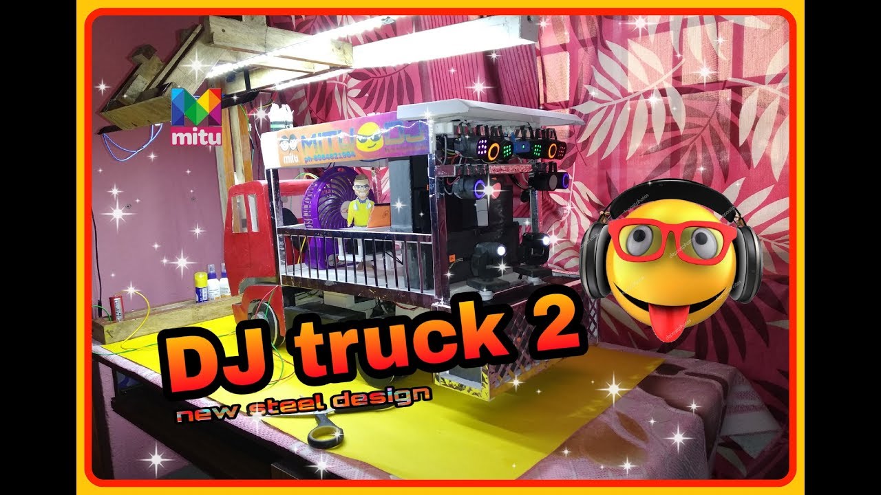 Paper DJ Truck 2 with steel design made by Mitu idea world - YouTube
