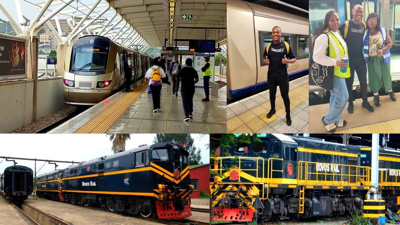 Day 3. Soweto to Johannesburg with the new metros. JHB to PTA with the ...