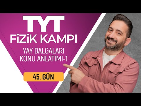 Yay Dalgaları Konu Anlatımı - 1 | 50 Günde TYT Fizik Kampı