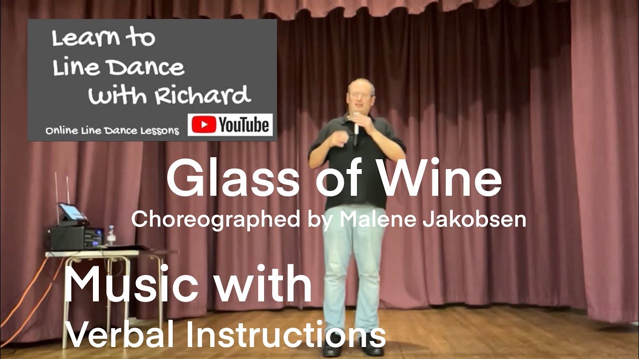 ABSOLUTE BEGINNER LINE DANCE LESSON 44 - Glass of Wine - Part 2 - Music ...