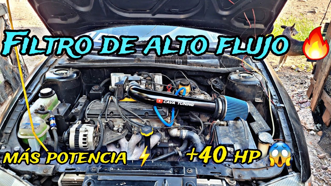 INTAKE al CAVALIER// Filtro de ALTO FLUJO al CAVALIER 1 PARTE #intake # ...