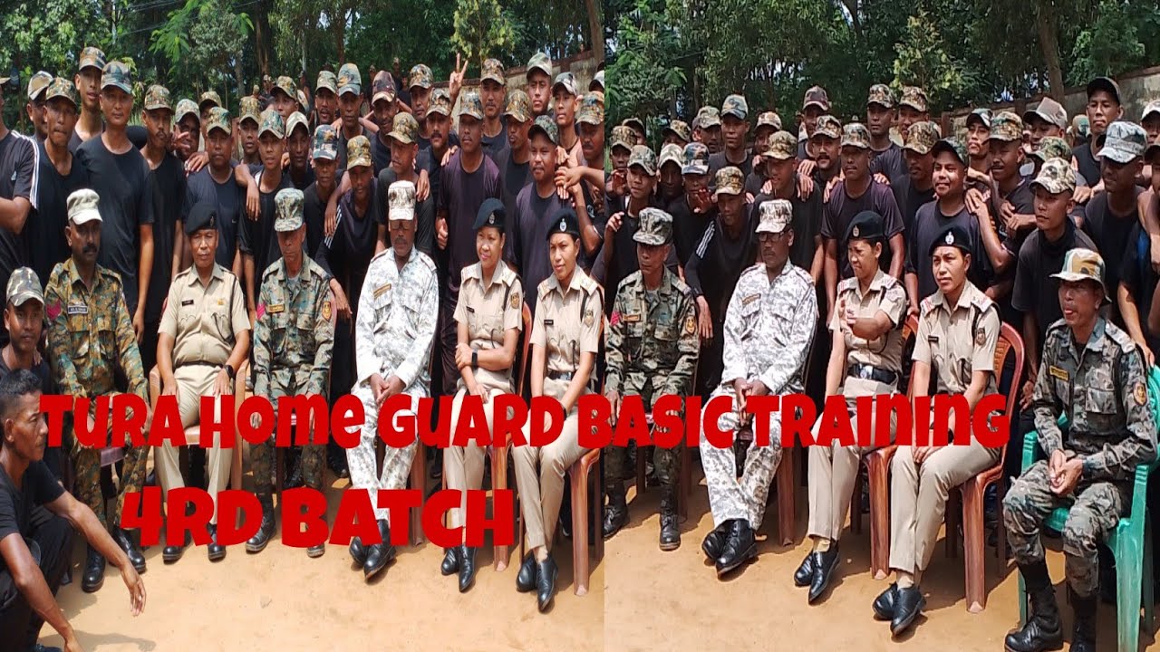 Tura Home guard basic training 4batch 2023 - YouTube