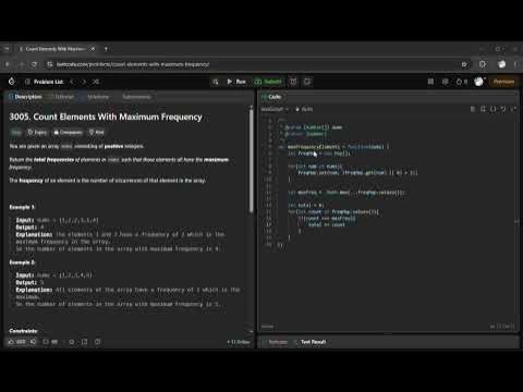 🔥🧑🏻‍💻Day 5: Can You Solve This JavaScript Challenge? (Most Frequent Elements in an array) 🚀 ...