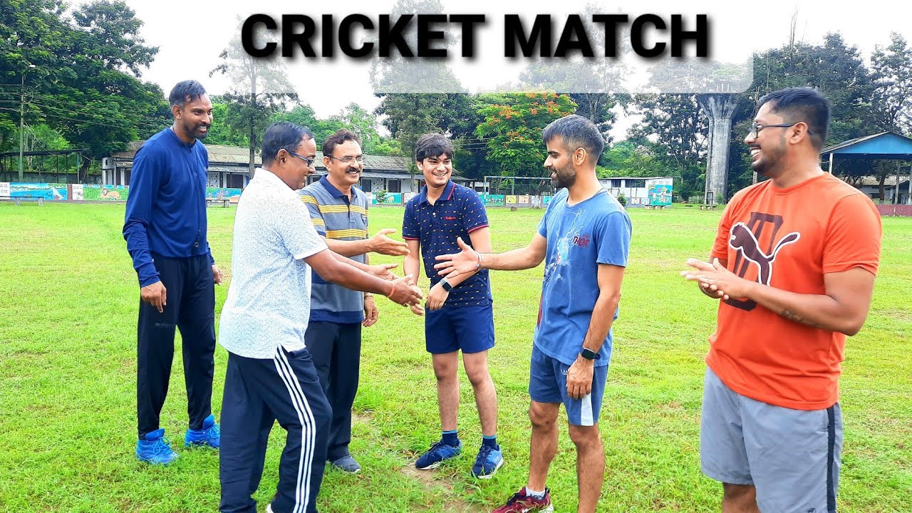 Cricket match with full of Fun at KV Duliajan - YouTube