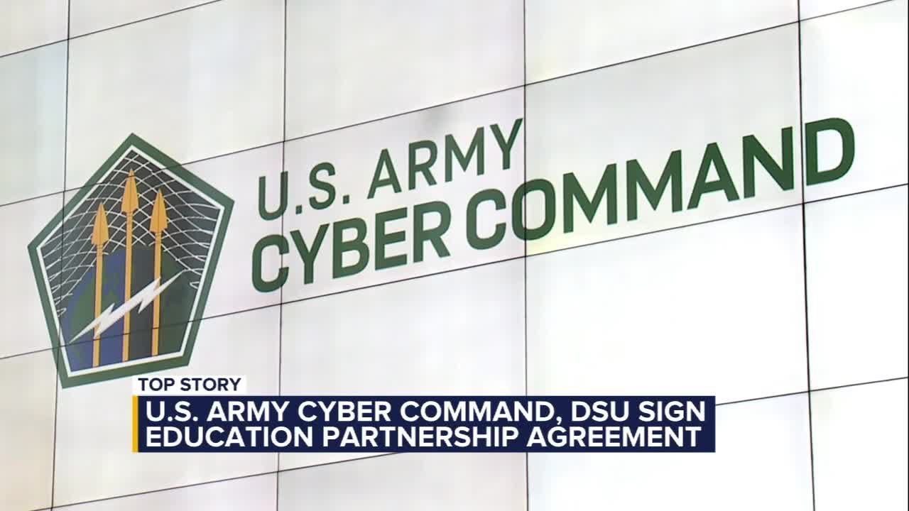 US Army Cyber Command, DSU sign education partnership agreement - YouTube