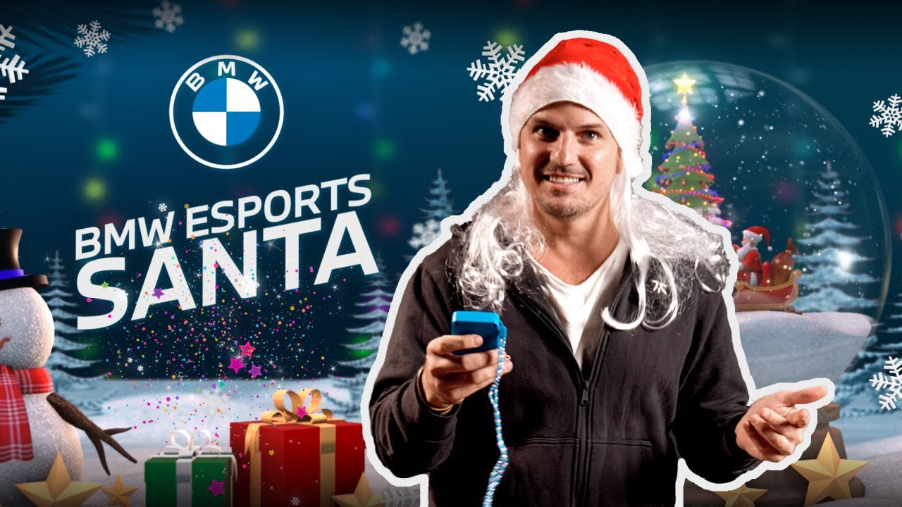 BMW Esports Santa - YouTube