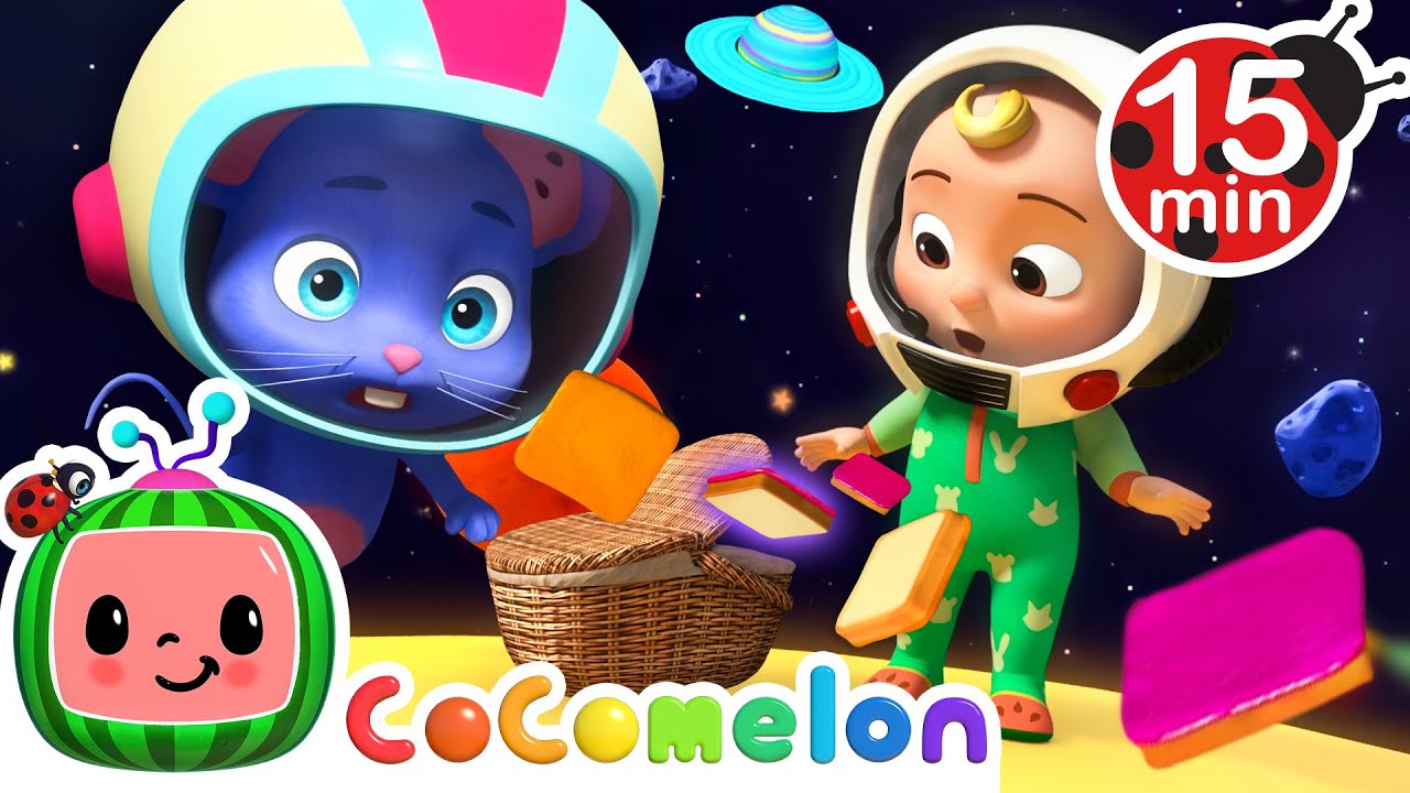 Space Sandwich Disaster! - Jam Bread Floats Away! | CoComelon 🍉 ...