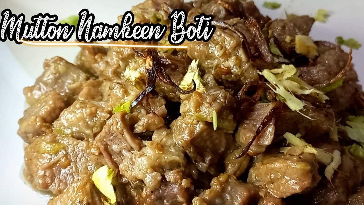 Namkeen Mutton BBQ Recipe Of Khyber Shinwari Restaurant Karachi I ...