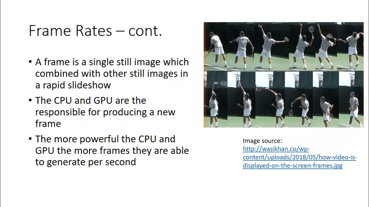 CompTIA A+ 220-901 - Display Devices (Frame Rates) - 1-10 (Arabic ...