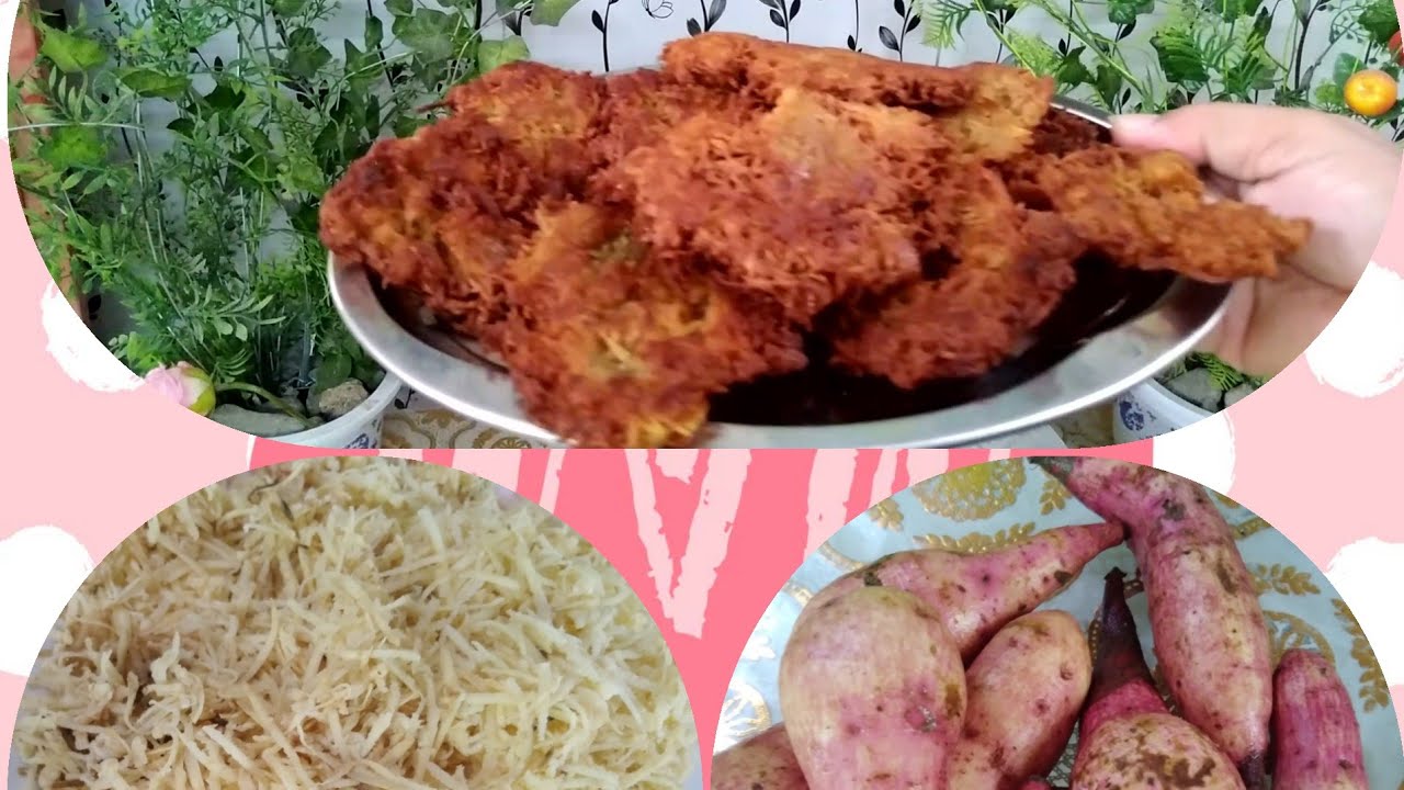Sweet Potato Bitchu- Bitchu// easy to prepared...snack time... - YouTube