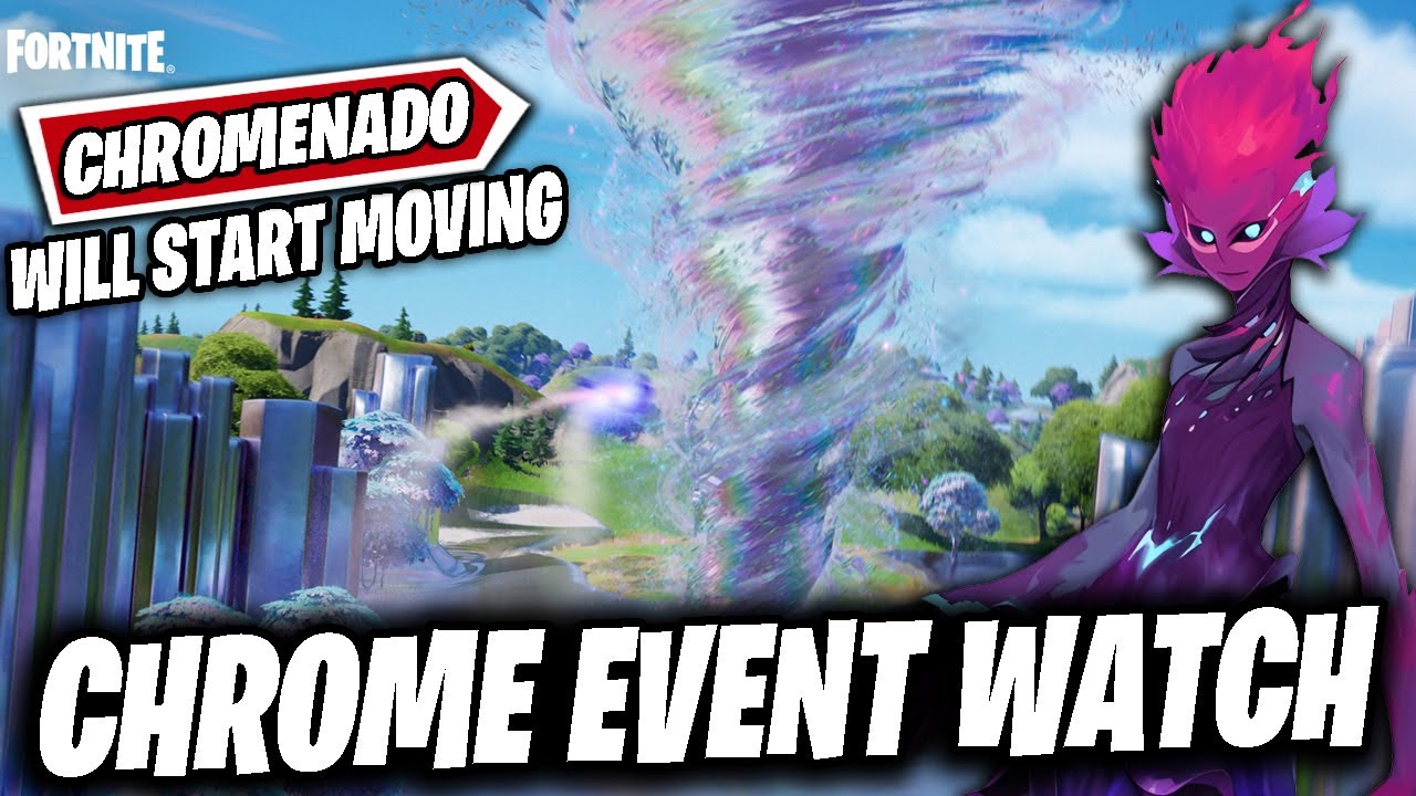 FORTNITE ( CHROME EVENT WATCH ) Chromenado Will Spread The CHROME ...