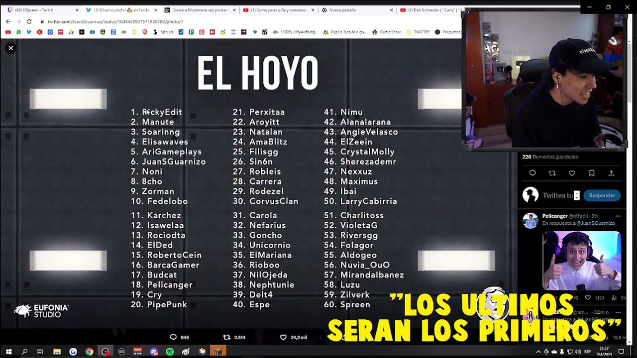 Spreen Lee A Los Participantes Del Hoyo Nuevo Evento De Juansguarnizo