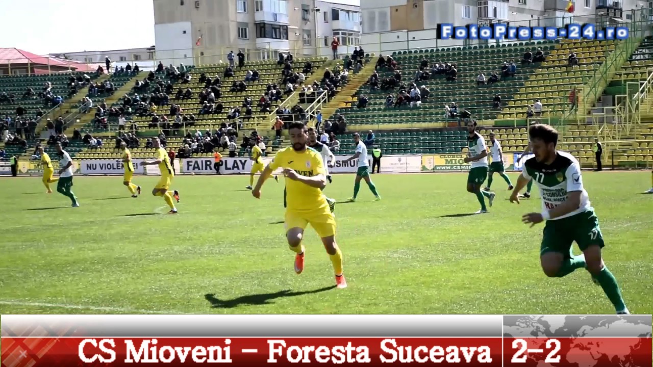 CS Mioveni Foresta Suceava 2 2 - YouTube