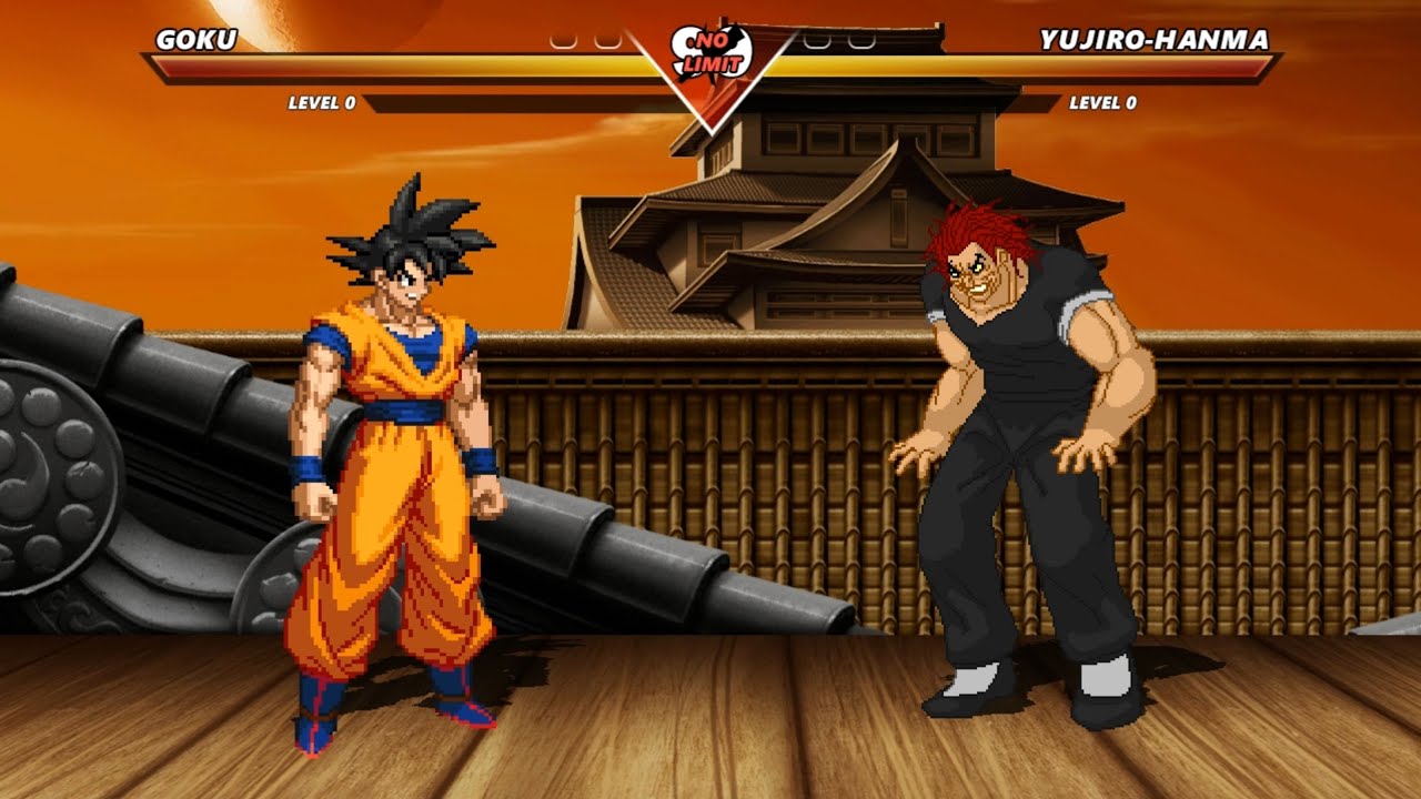 GOKU vs YUJIRO HANMA - Amazing epic fight battle ! - YouTube