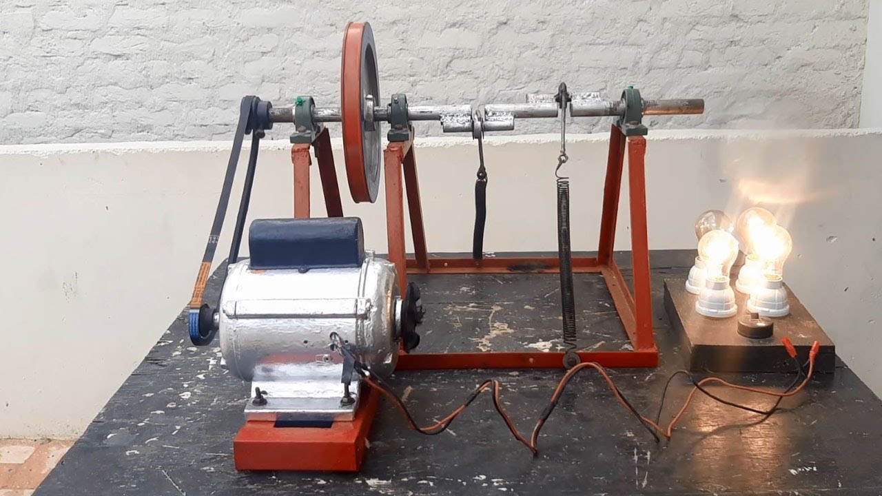 Build Flywheel Free Energy perpetual motion Generator With Connect ...