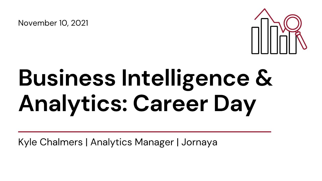 BIA Career Day | Kyle Chalmers | Analytics Manager | Jornaya - YouTube