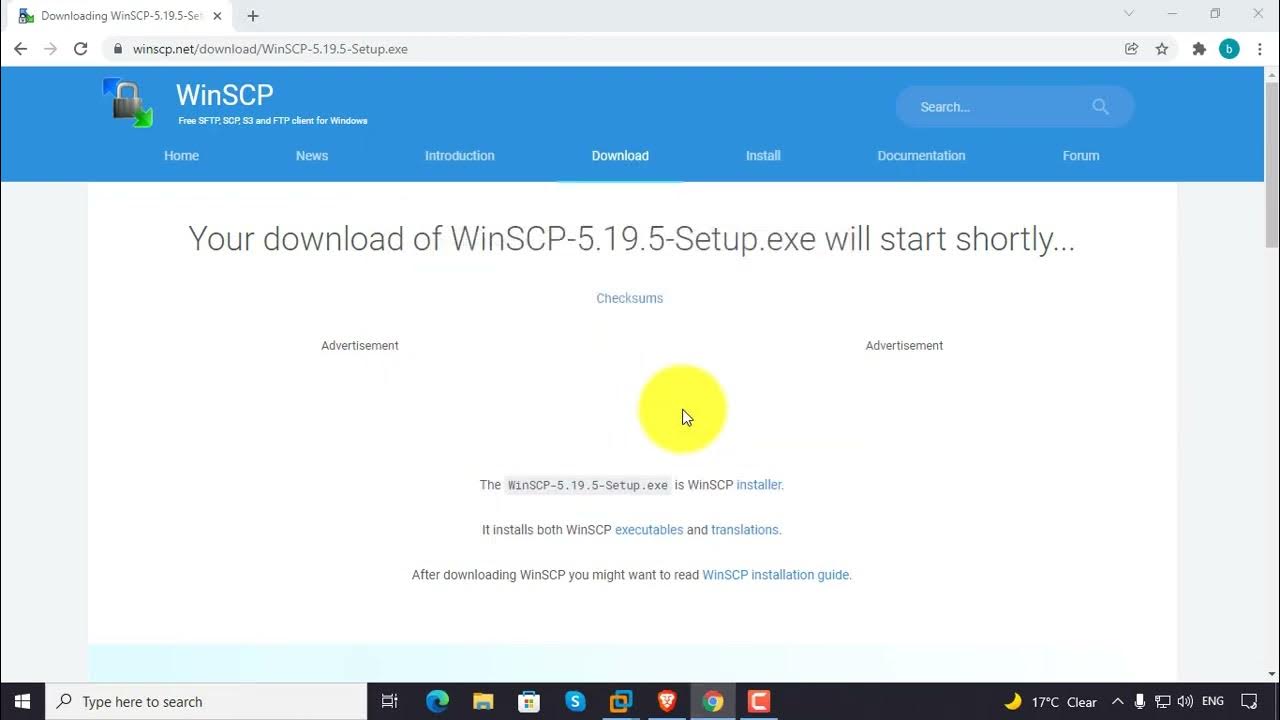 How to download and install WINSCP - YouTube