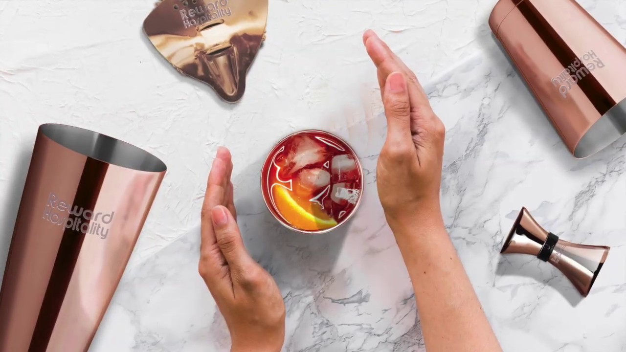 Branded Bar Tools by Reward Hospitality and Überbartools™ - YouTube