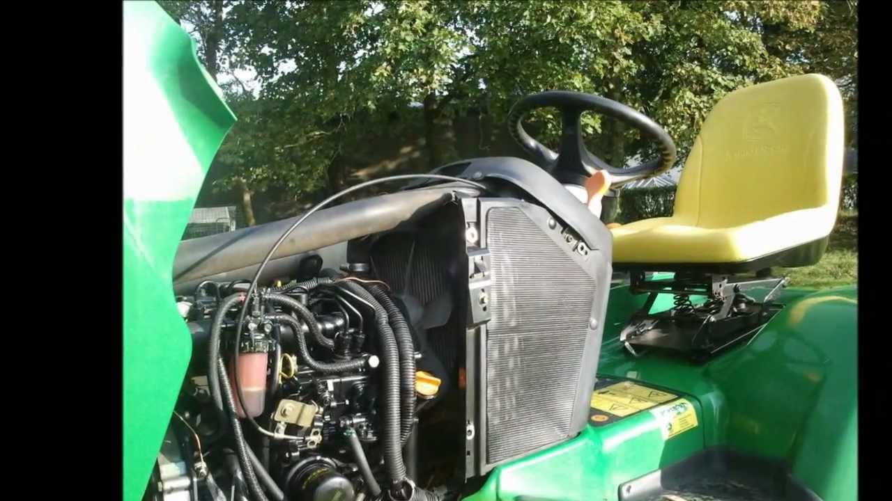 Used John Deere x595 - PowercutUK - YouTube