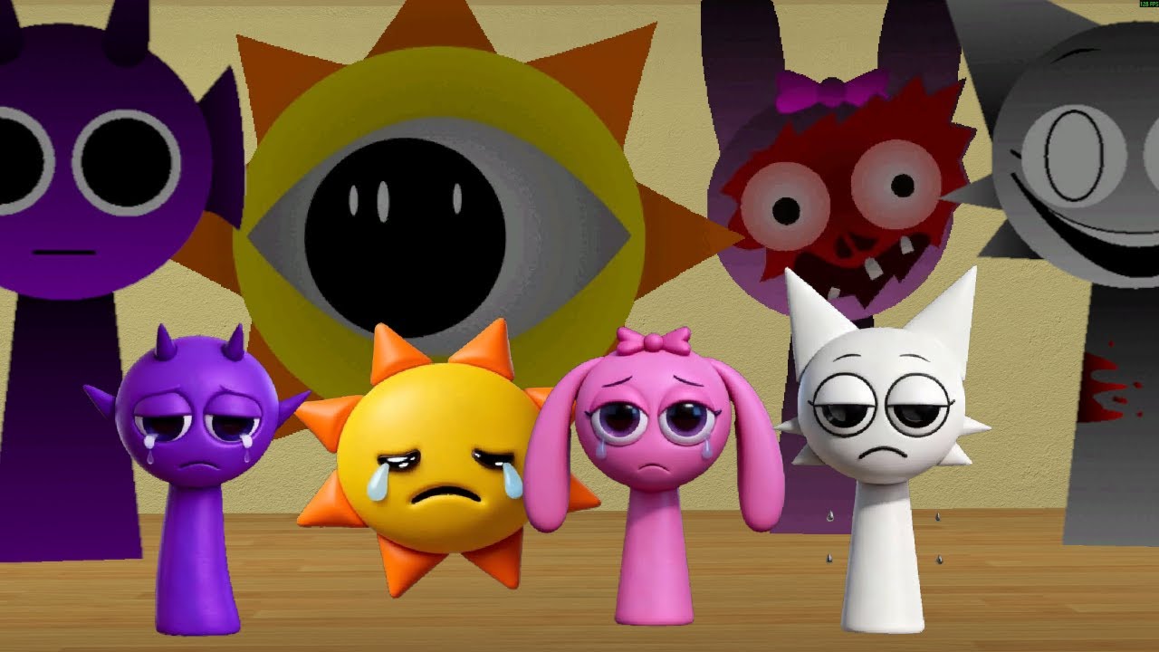 4K Baby Sprunkies Want me to Save Them From Angry Original Sprunkies ...